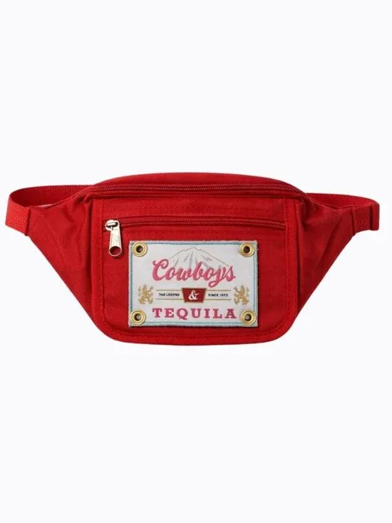 BAM Studio | Bags | Cowboys Tequila Red Fanny Pack Belt Bag Western ...